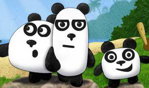3 Pandas gratuit en plein écran - jeu en ligne et flash