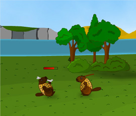 Battle Beavers gratuit en plein écran - jeu en ligne et flash
