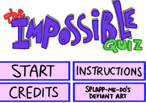 The Impossible Quiz gratuit en plein écran - jeu en ligne et flash