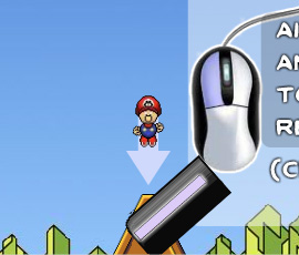 Mario Toss gratuit en plein écran - jeu en ligne et flash