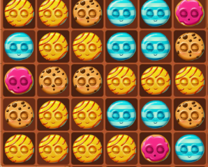 Cookie Connect gratuit en plein écran - jeu en ligne et flash