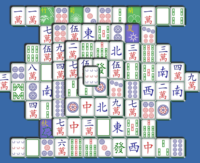 Mahjong Arcade gratuit en plein écran - jeu en ligne et flash