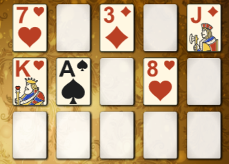 Poker Solitaire gratuit en plein écran - jeu en ligne et flash